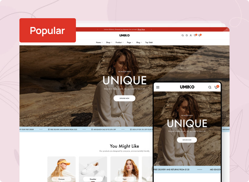 Umino - Multipurpose Shopify Themes OS 2.0 - RTL Support – UMINO